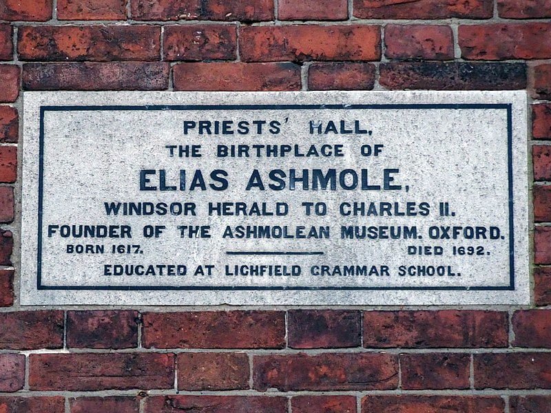 Elías Ashmole, diario de una iniciación